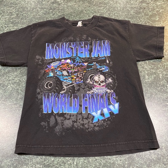 Alstyle | Shirts & Tops | Monster Jam World Finals Xiv Youth Black Tee ...